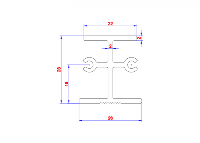 6063 T5 Temper Industrial Aluminium Solar Panel Frame , Aluminum Alloy ...