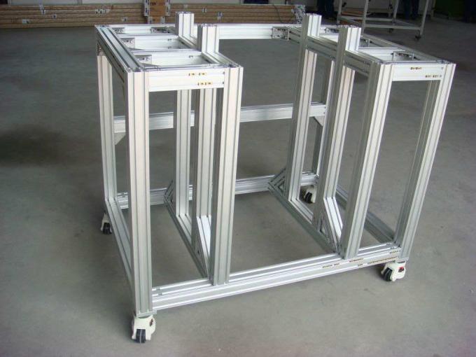 T3 - T8 T Slot Aluminum Extrusion , 6000 Series Extruded Aluminum T Slot