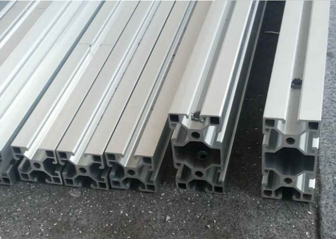 T3 - T8 T Slot Aluminum Extrusion , 6000 Series Extruded Aluminum T Slot