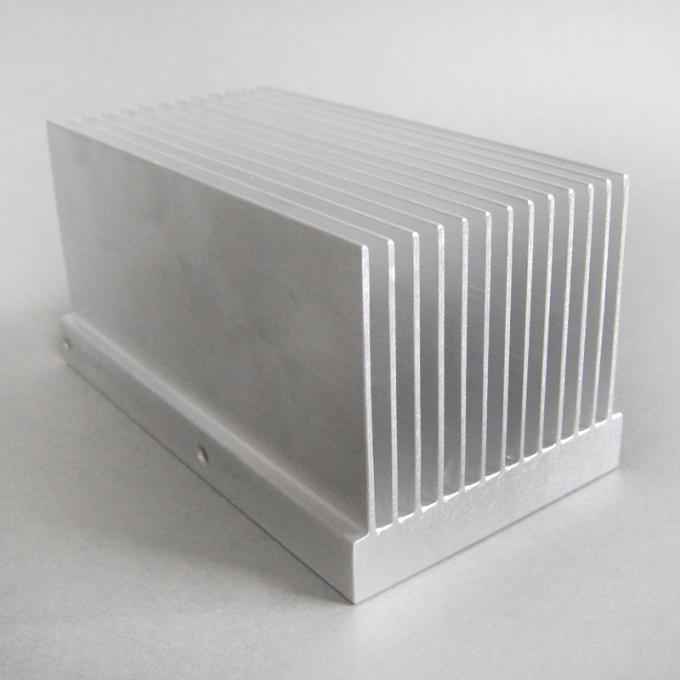 55mm Width Aa6063 Aluminium Extrusion Profiles Radiator , Extruded ...