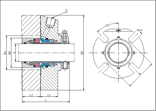 Burgmann Cartex Sn / Tn 25MM Single Cartridge Mechanical Seal Replacement