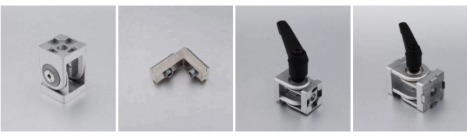 4545B Universal Swivel Pivot Joint Aluminium Extrusion Profiles With ...