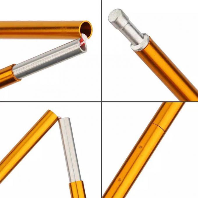 Upgraded Tent Rod Flexible Aluminum Pole Durable Tent Replacement 7000 ...