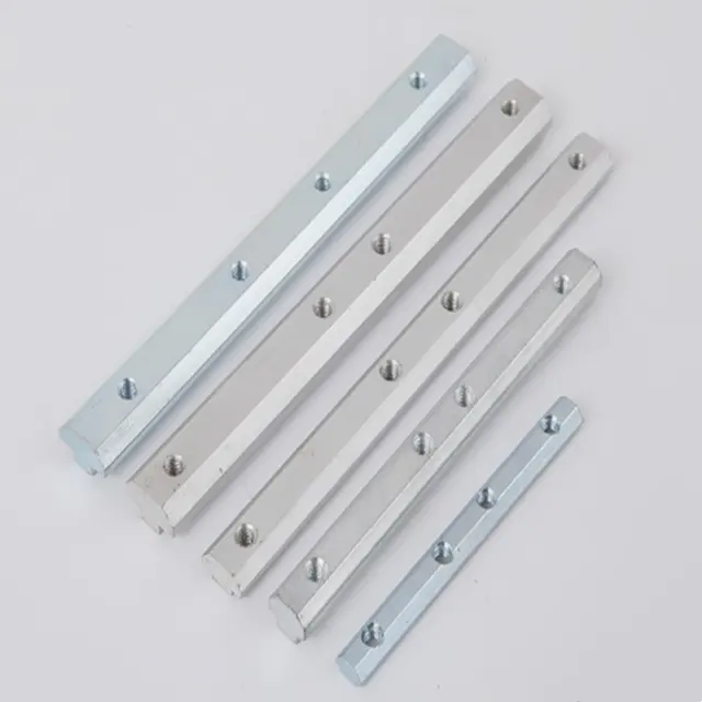 T Slot Aluminum Extrusion Profile Straight Line Inside Connector Joint ...
