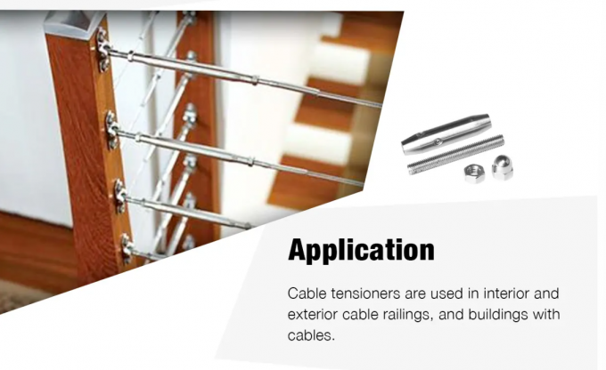 Stainless Steel Cable Tensioner Wire Rope Fitting For Deck Cable ...