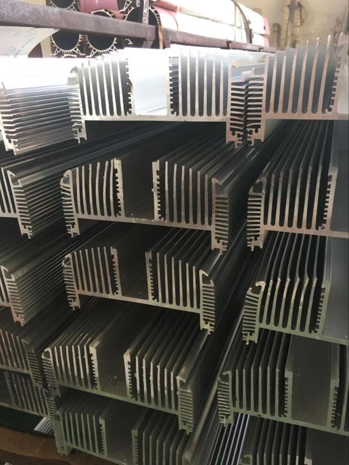 Customized black powder coating aluminum profile for led light bar