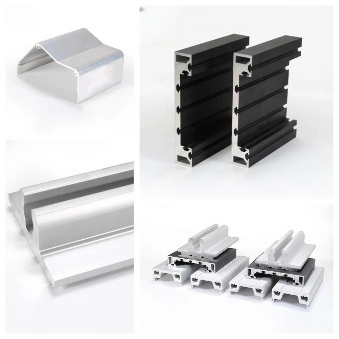 Customized Aluminum Guide Rail 6063 6061 Linear Modules Actuator Linear ...