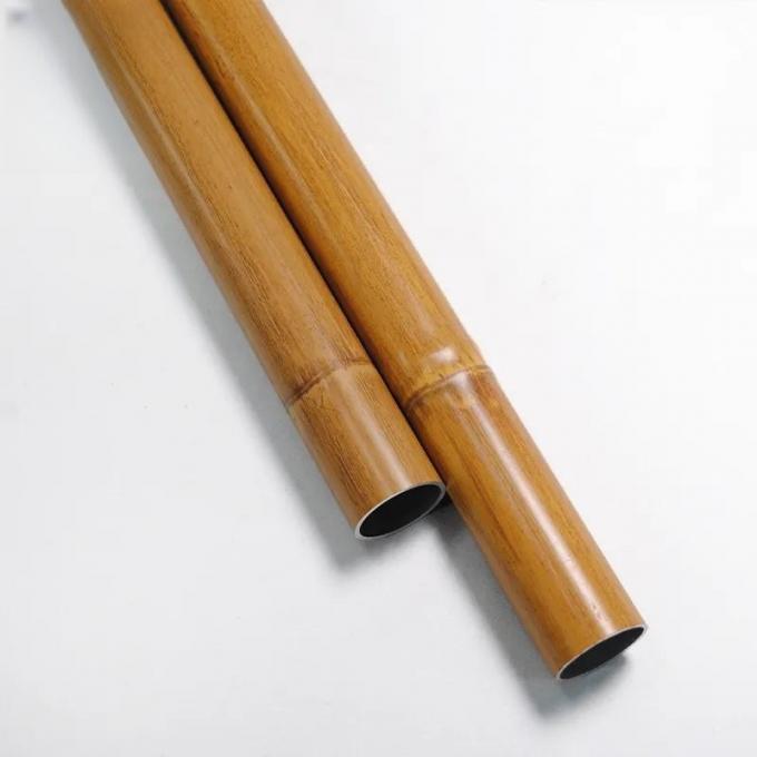 customized 6063 natural bamboo wood grain extrusion aluminum alloy ...