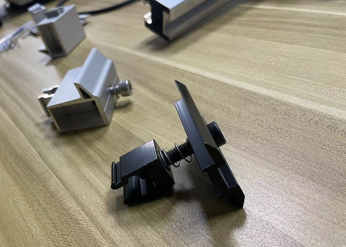 Alloy Aluminum Solar Panel Frame Bracket Accessories For PV Mounting ...