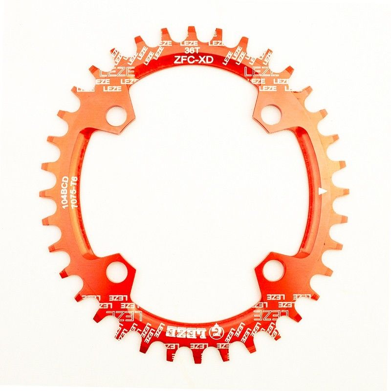 CNC Machining Color Anodized 7075-T6 Aluminum Bicycle Bike BMX Sprocket