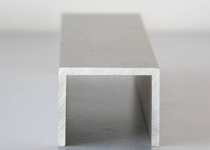 Silver Anodized Aluminium Channel Extrusions , Architectural Aluminum ...
