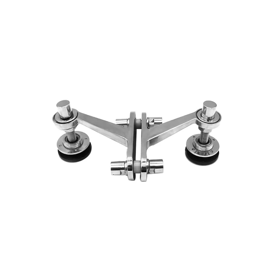 Stainless Steel Point Fixing Glass Curtain Walls Spider Mirror Satin ...