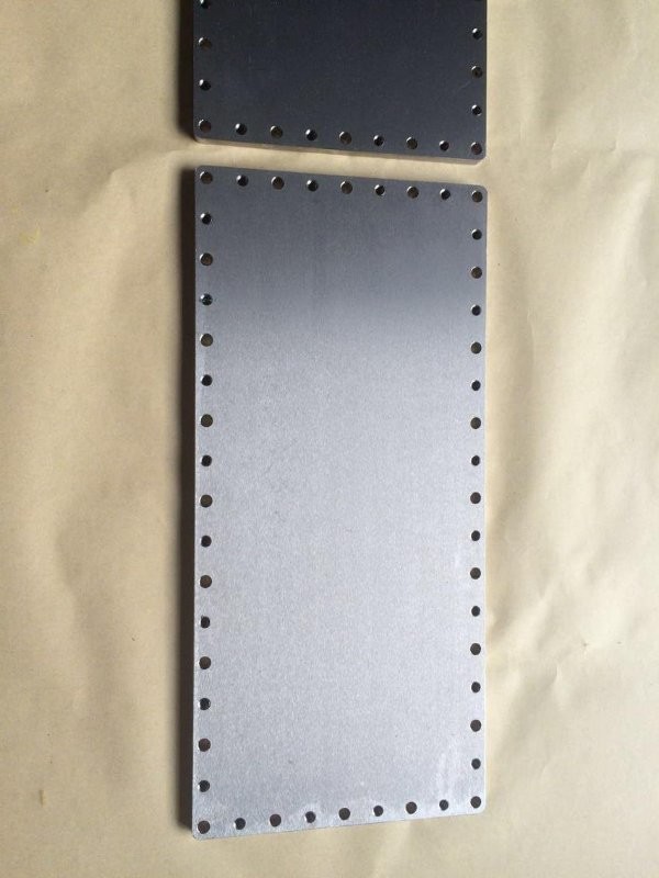 Punching Machining Custom Aluminum Extrusion Aluminum Panel with ...