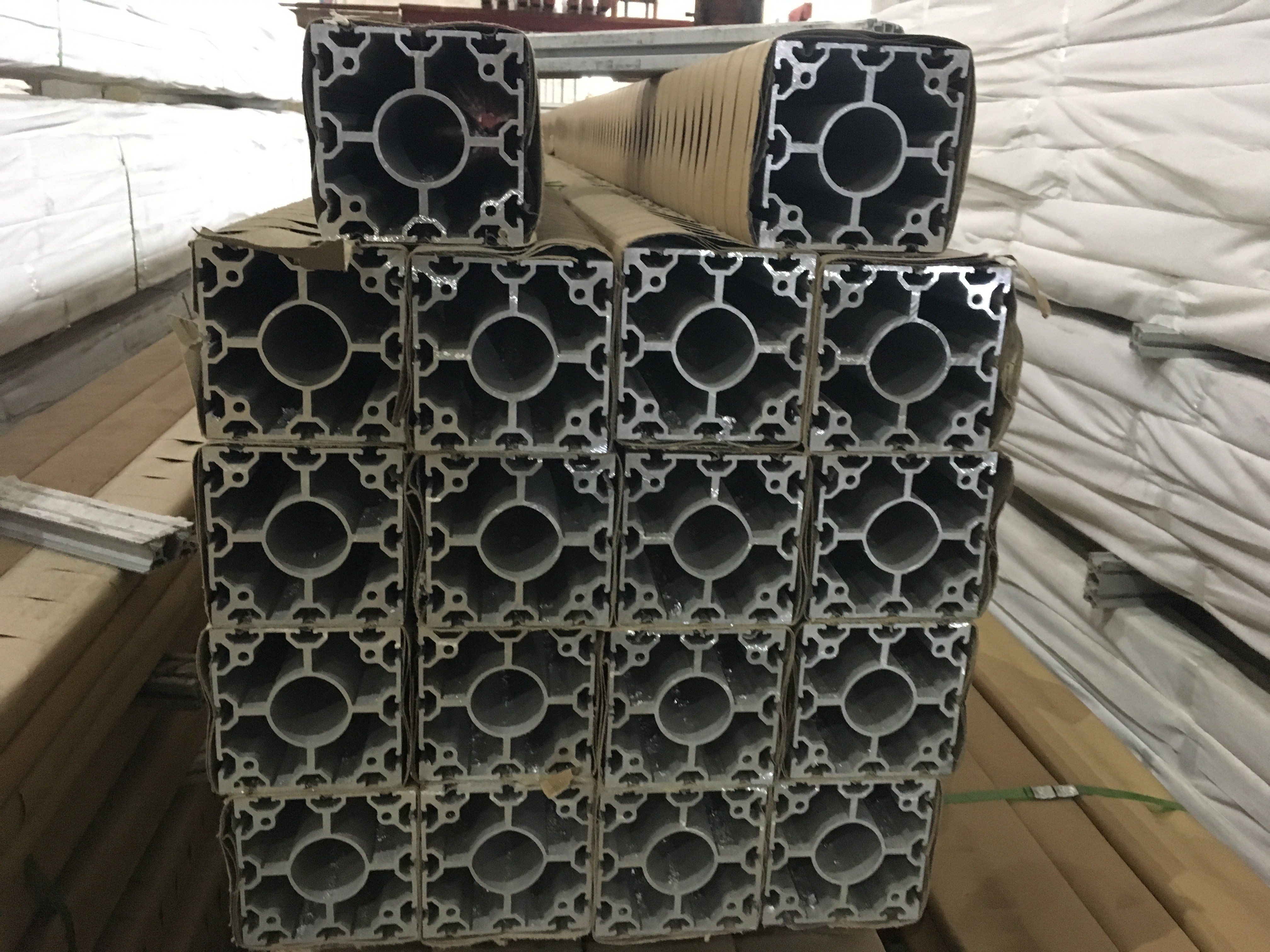 90 X 90 8 Slots Aluminium Industrial Profile For Work Tables / Frames ...