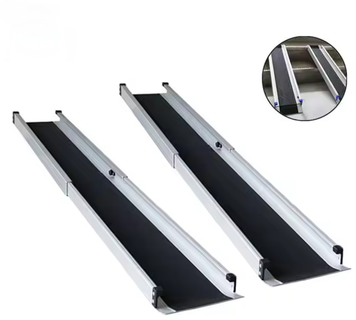Wholesale Aluminum Alloy Telescopic Wheelchair Channel Ramps for Disabled