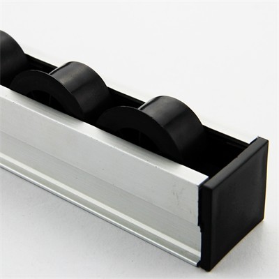 Flow Roller Track Custom Aluminum Extrusion , Metal Extrusion With ...