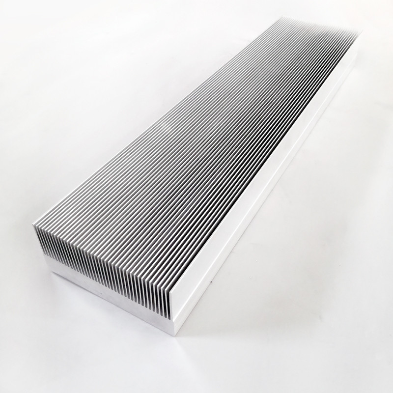 AA6063 Aluminum Extrusion Heatsink Profiles Anodising With High Dense ...
